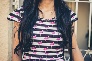 VESTIDO FLAMINGOS - Blog da Maanuh